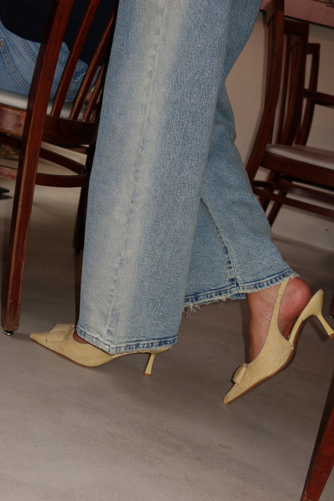 Kitten heel Rosy - Geel